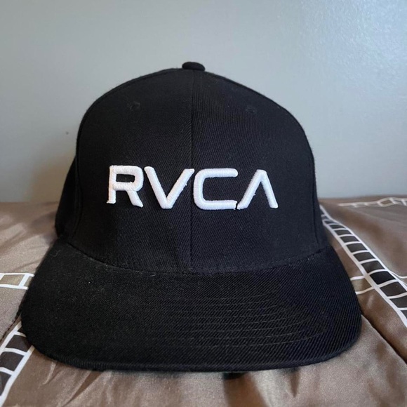 Accessories | Vintage Rca Fitted Hat Black | Poshmark